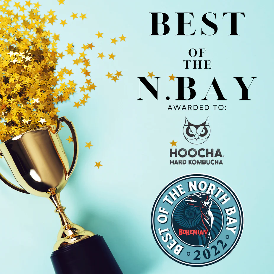 Hoocha is voted 2022 Bohemian's Best Hard Kombucha