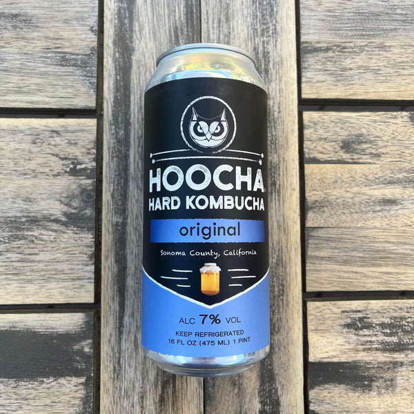Original Hard Kombucha 4-Pack, 16 oz. Cans - Hoocha